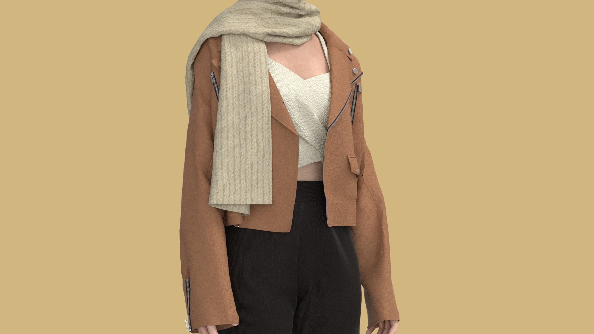 Collection of Female Outfits 3D model | CGTrader