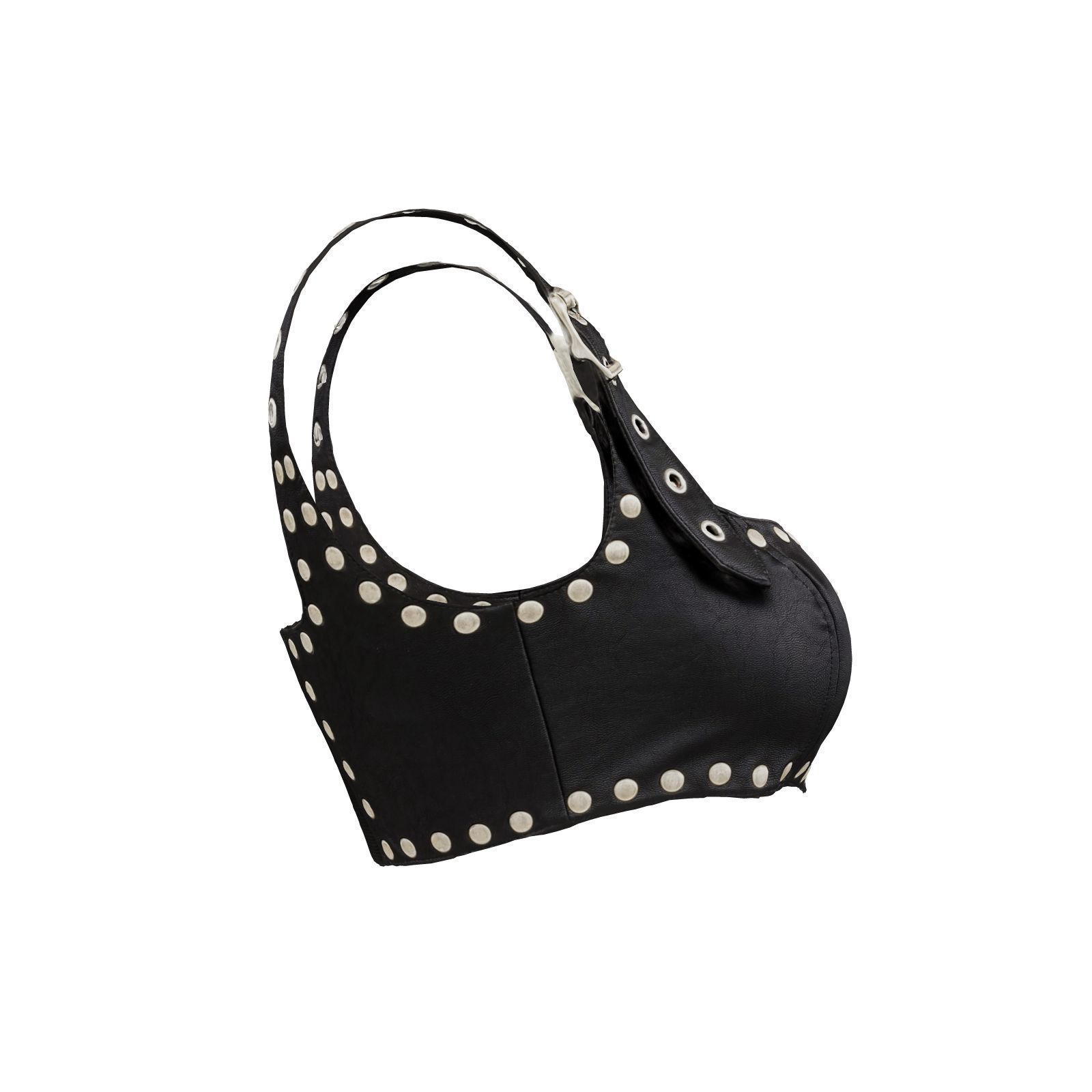 Studded Leather Top 3D model | CGTrader