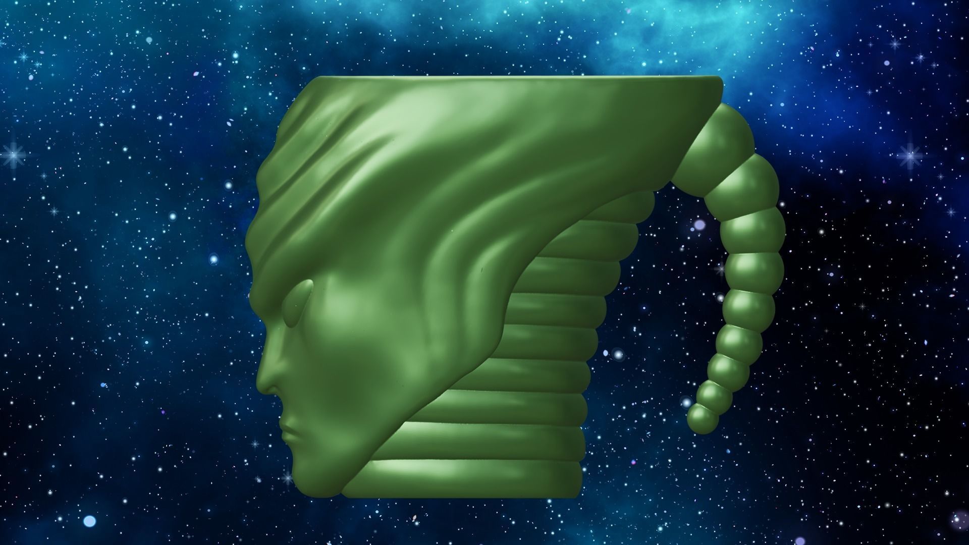 Alien Head 3d Print Mug 3D model 3D printable | CGTrader