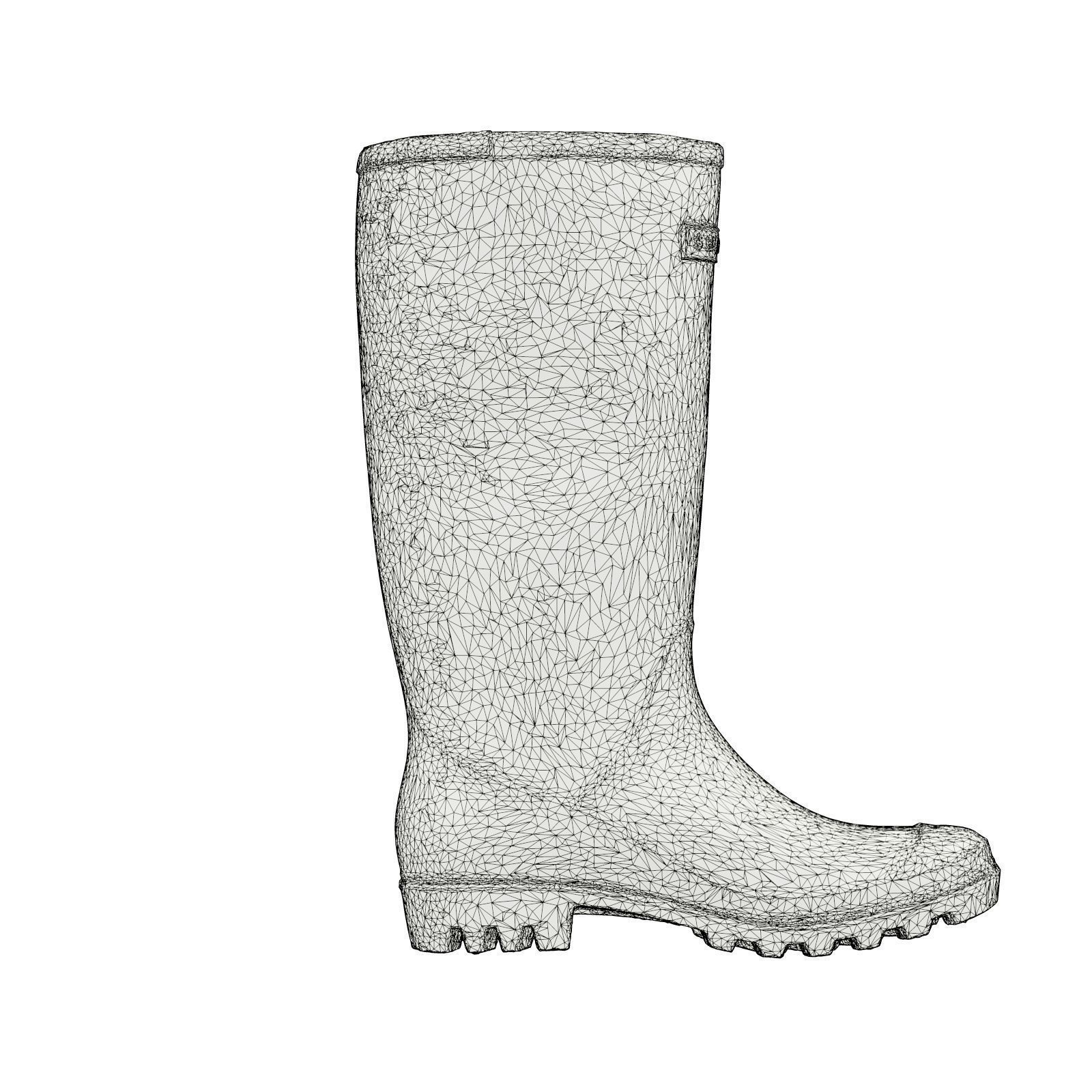 Rain Boots 3D model | CGTrader