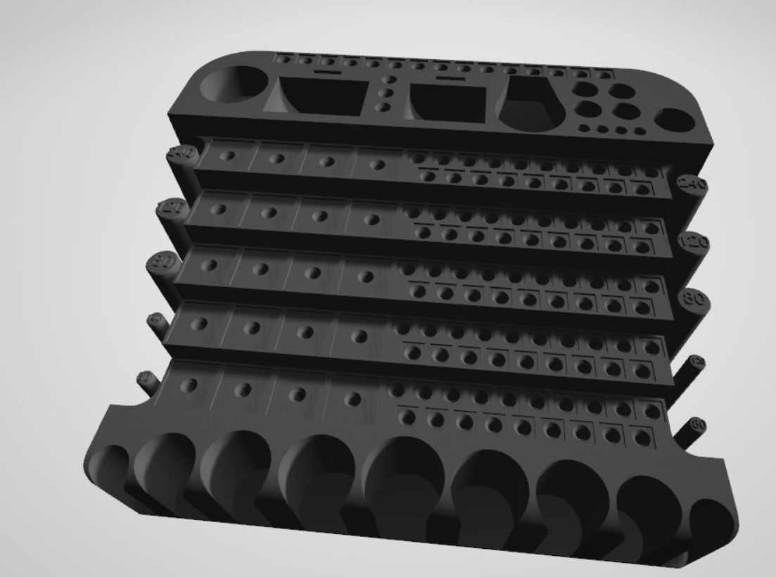 Giant Dremel Tool Stand 3D model 3D printable | CGTrader