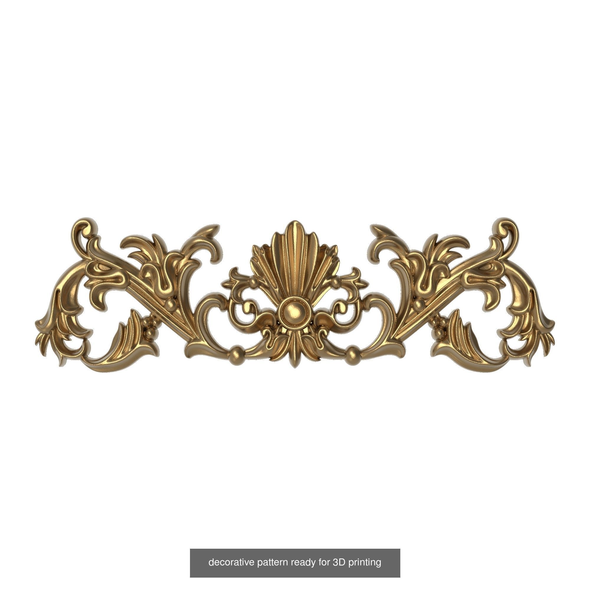 10 decorative pattern set ready for 3D printing 3D Model Collection ...