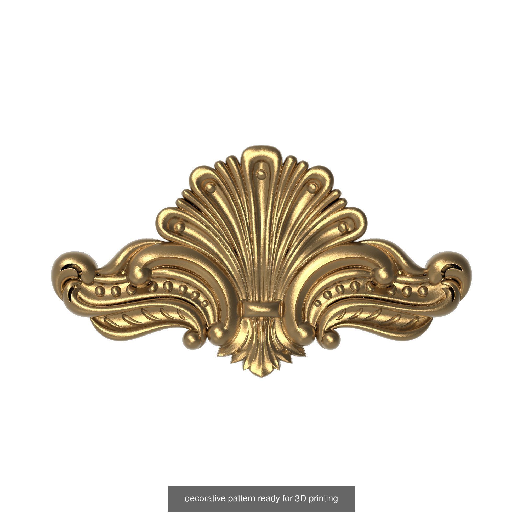 10 decorative pattern set ready for 3D printing 3D Model Collection ...