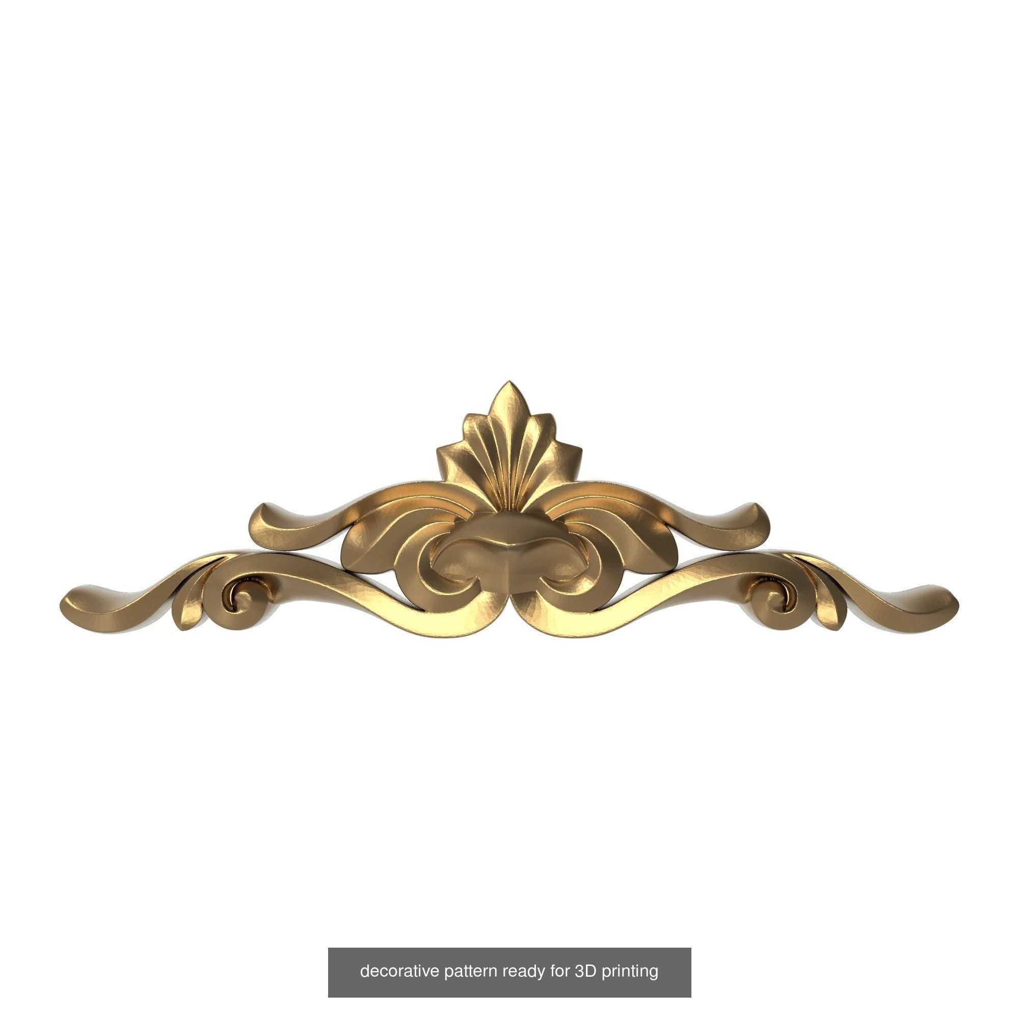 10 decorative pattern set ready for 3D printing 3D Model Collection ...