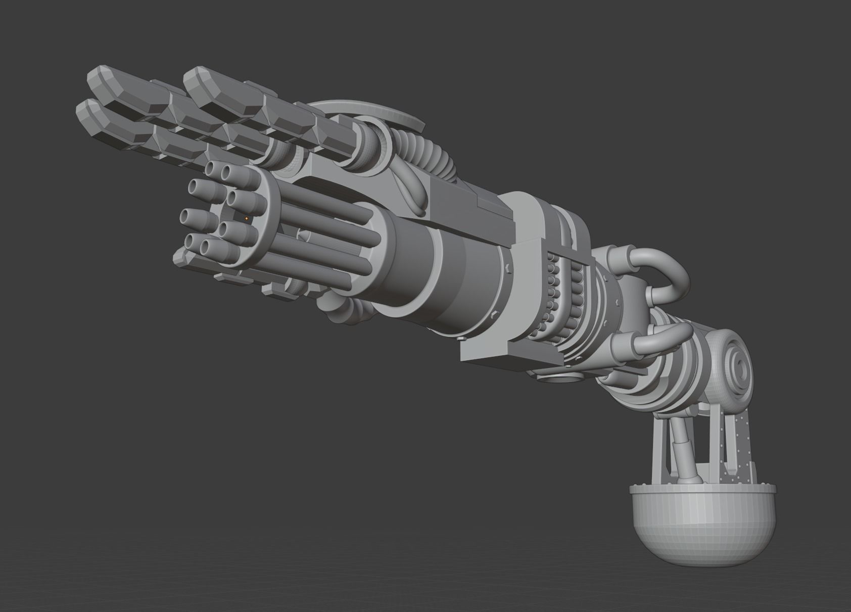 new arm for highlander mech free 3D model 3D printable | CGTrader