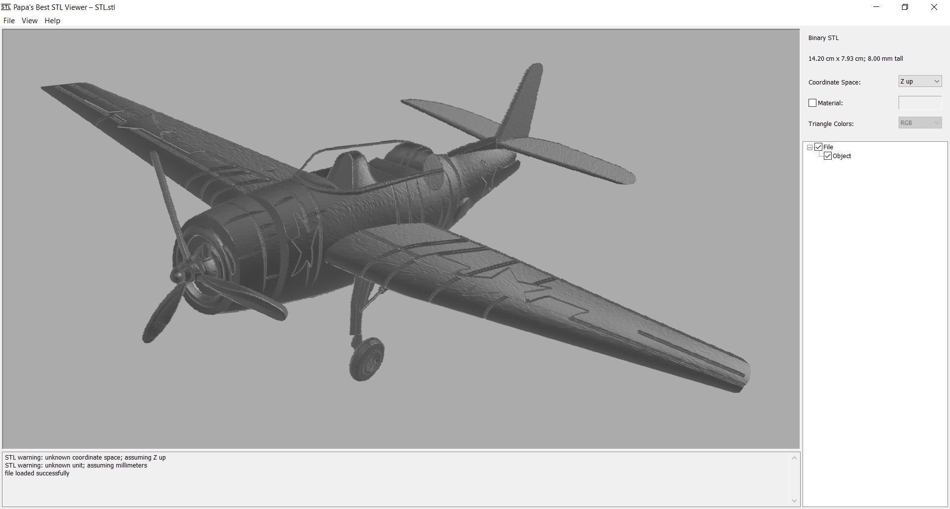 Aircraft 45 3D model | CGTrader