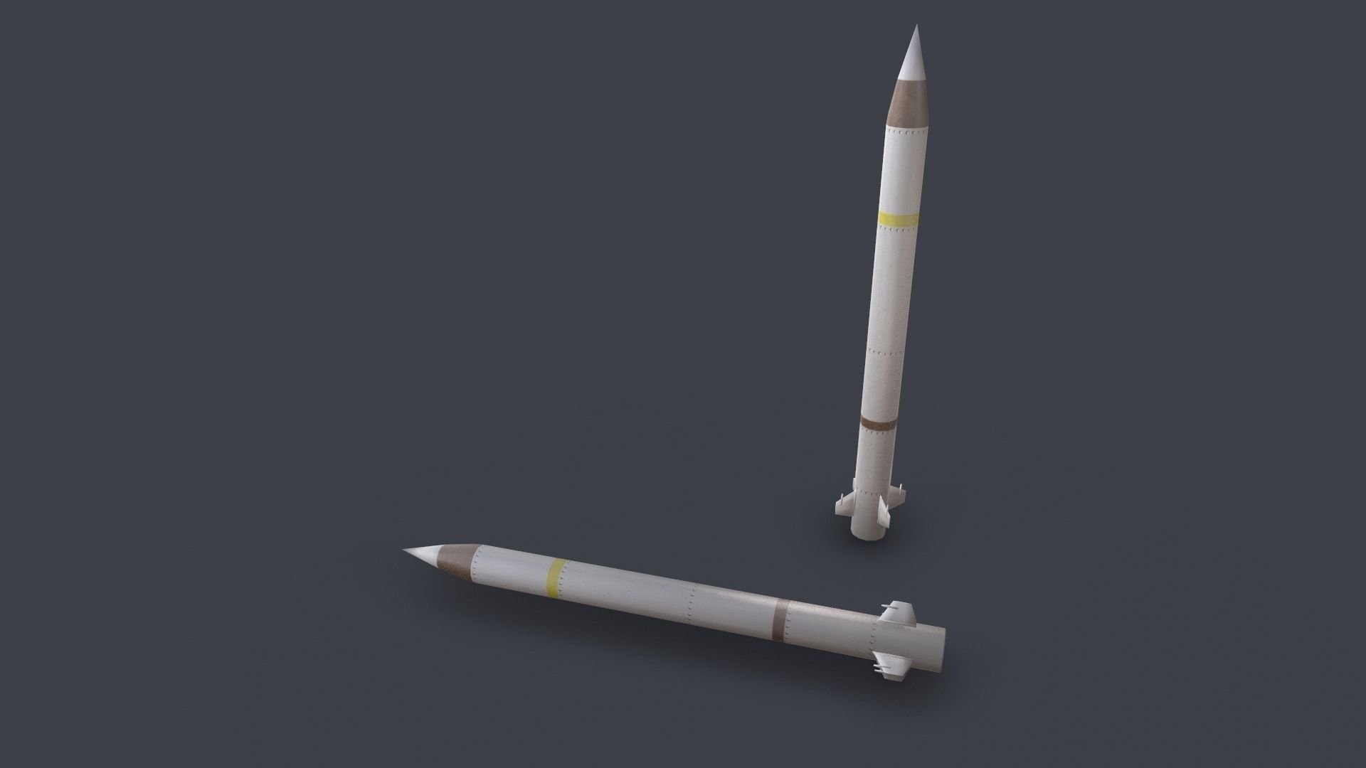 3D model VT 1 Crotale Missile VR / AR / low-poly | CGTrader