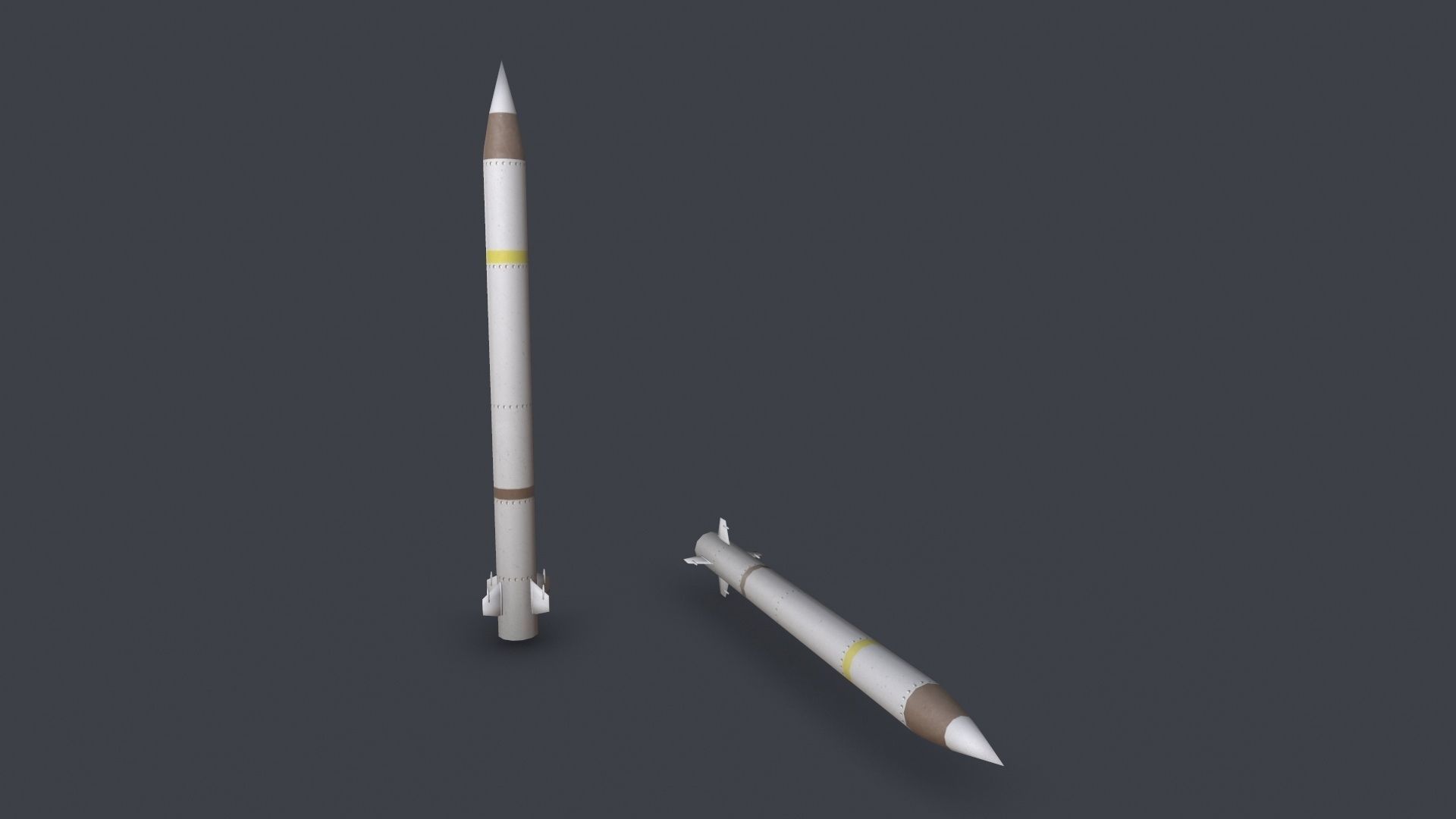3D model VT 1 Crotale Missile VR / AR / low-poly | CGTrader