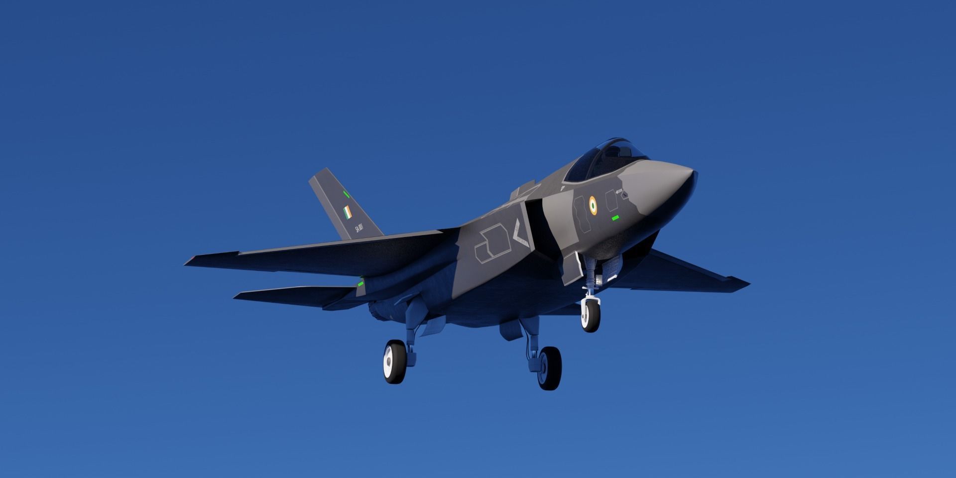 AMCA 5th Gen fighter aircraft 3D model | CGTrader