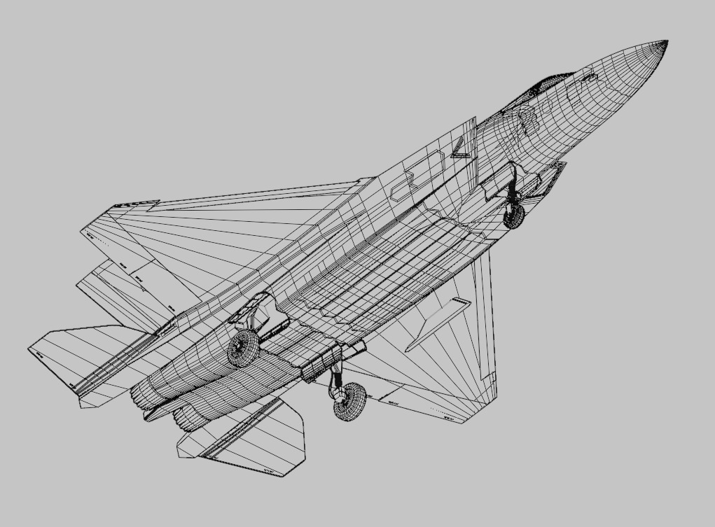 AMCA 5th Gen fighter aircraft 3D model | CGTrader