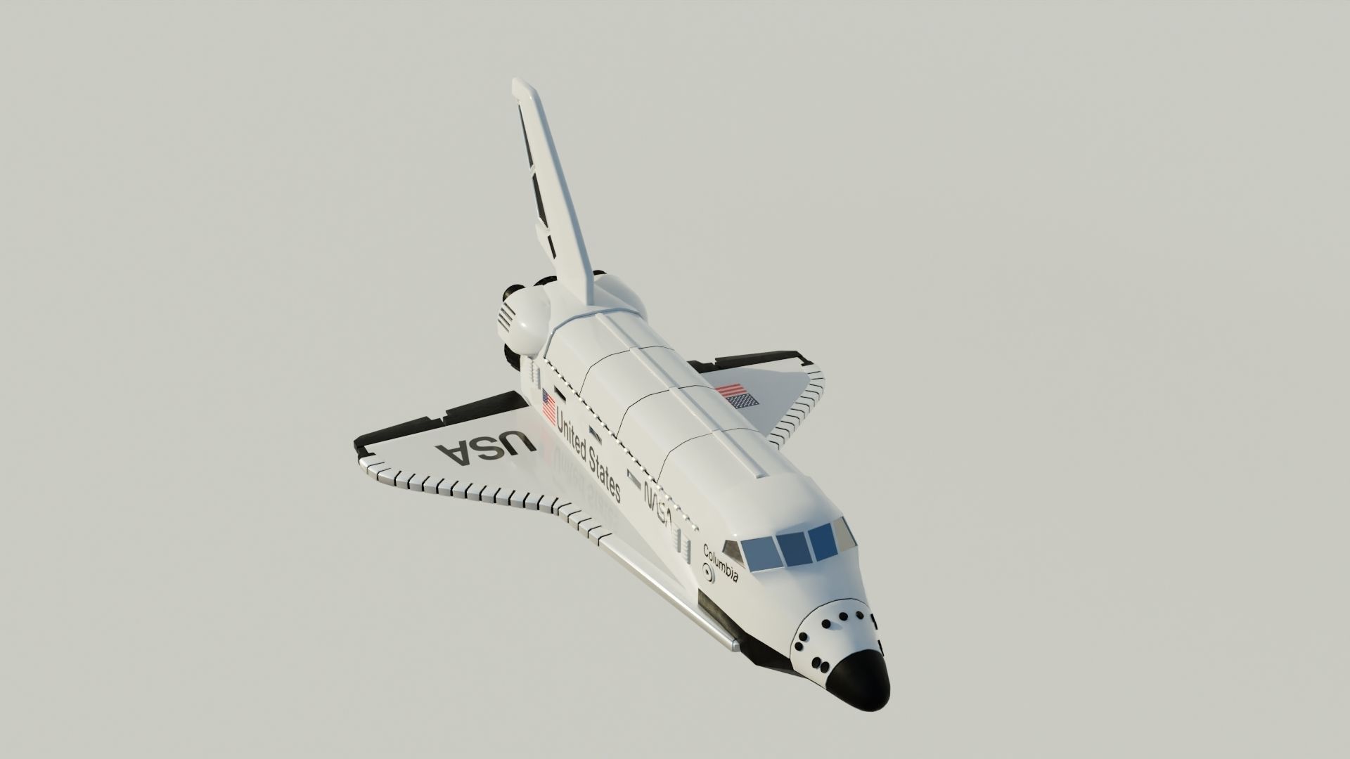 3D model Space Shuttle 3D model VR / AR / low-poly | CGTrader