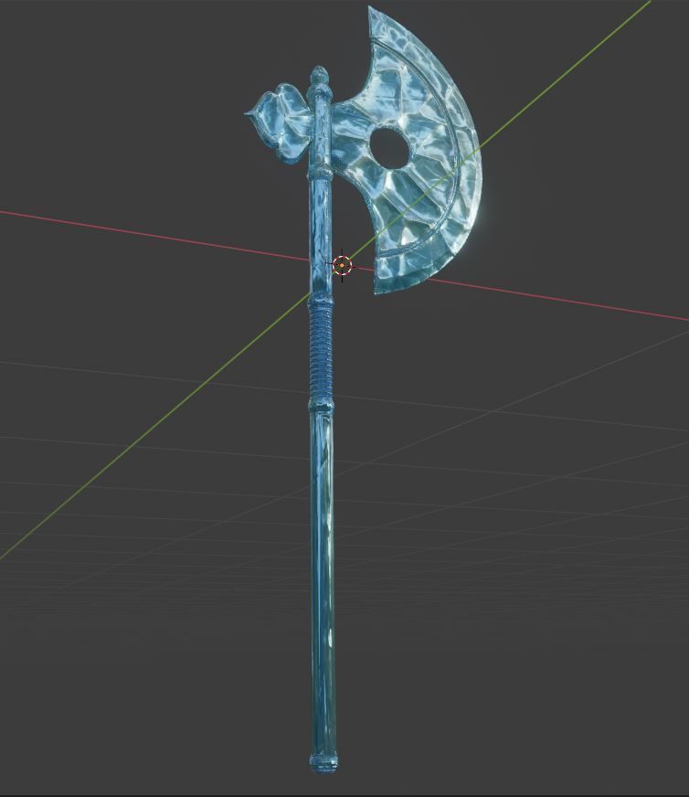 3D model Sub Zero - Ice Axe - Mortal Kombat VR / AR / low-poly | CGTrader