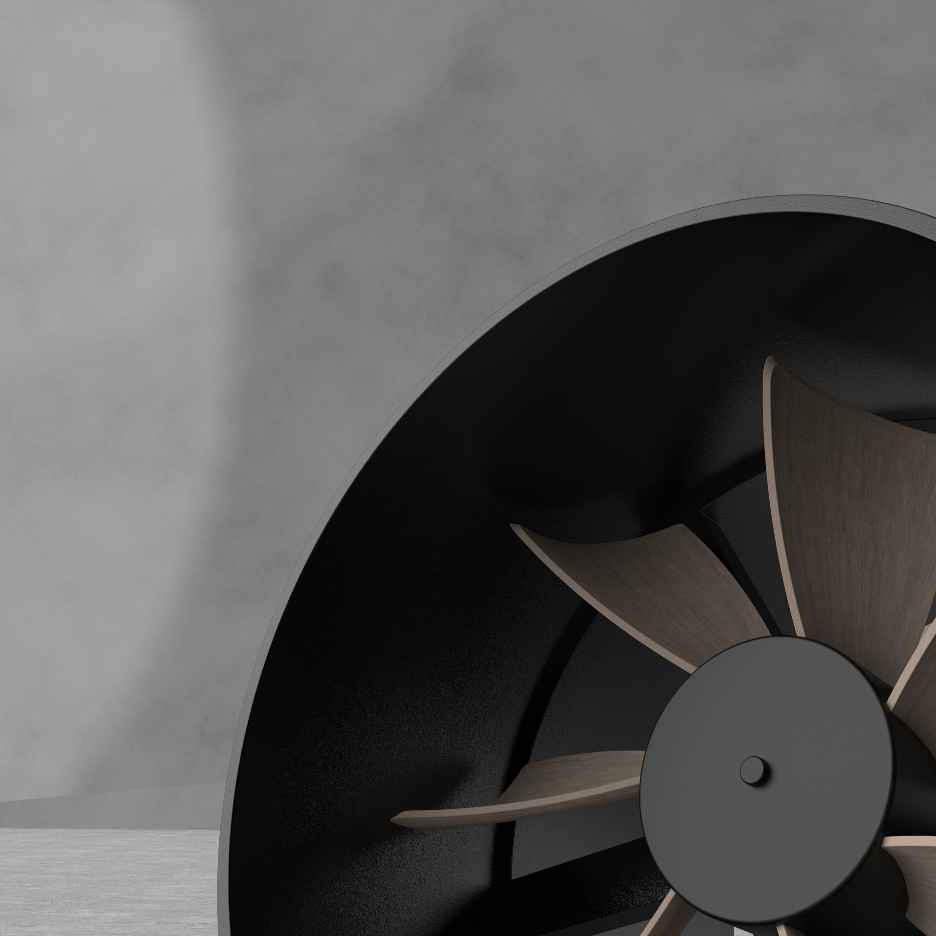 Design fan 3D model | CGTrader