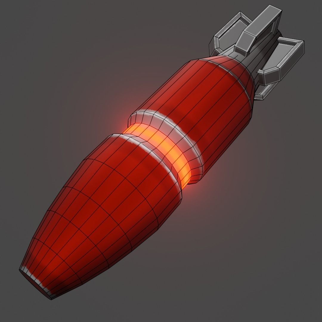 3D model Turret minigun and rocket launcher VR / AR / low-poly | CGTrader