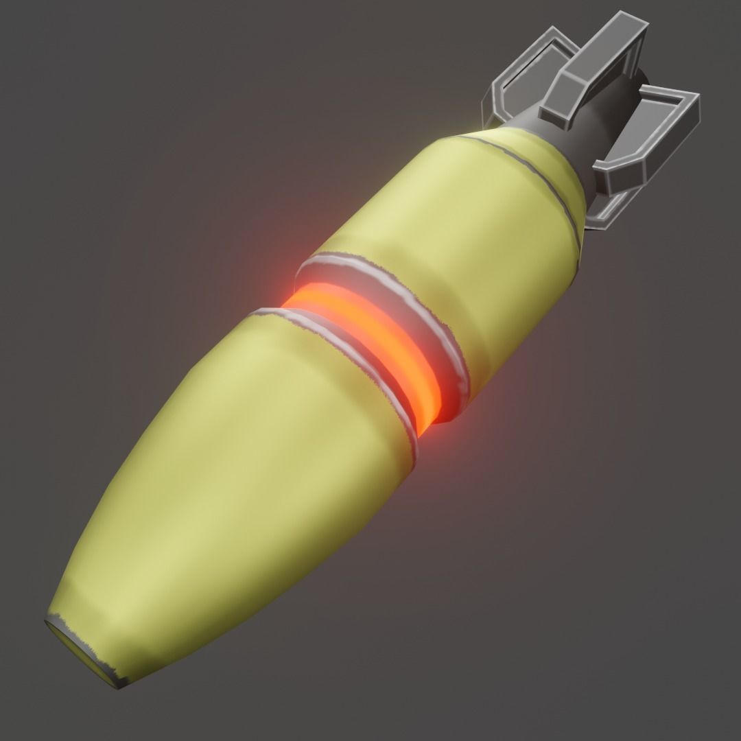 3D model Turret minigun and rocket launcher VR / AR / low-poly | CGTrader