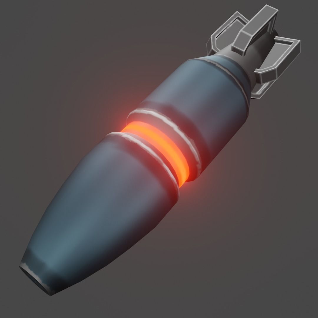 3D model Turret minigun and rocket launcher VR / AR / low-poly | CGTrader