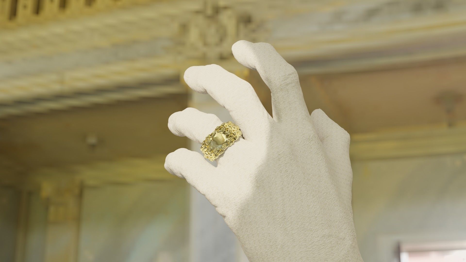 One Piece Devil Fruit Ring 3D model 3D printable | CGTrader