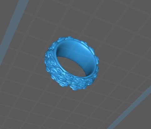 One Piece Devil Fruit Ring 3D model 3D printable | CGTrader