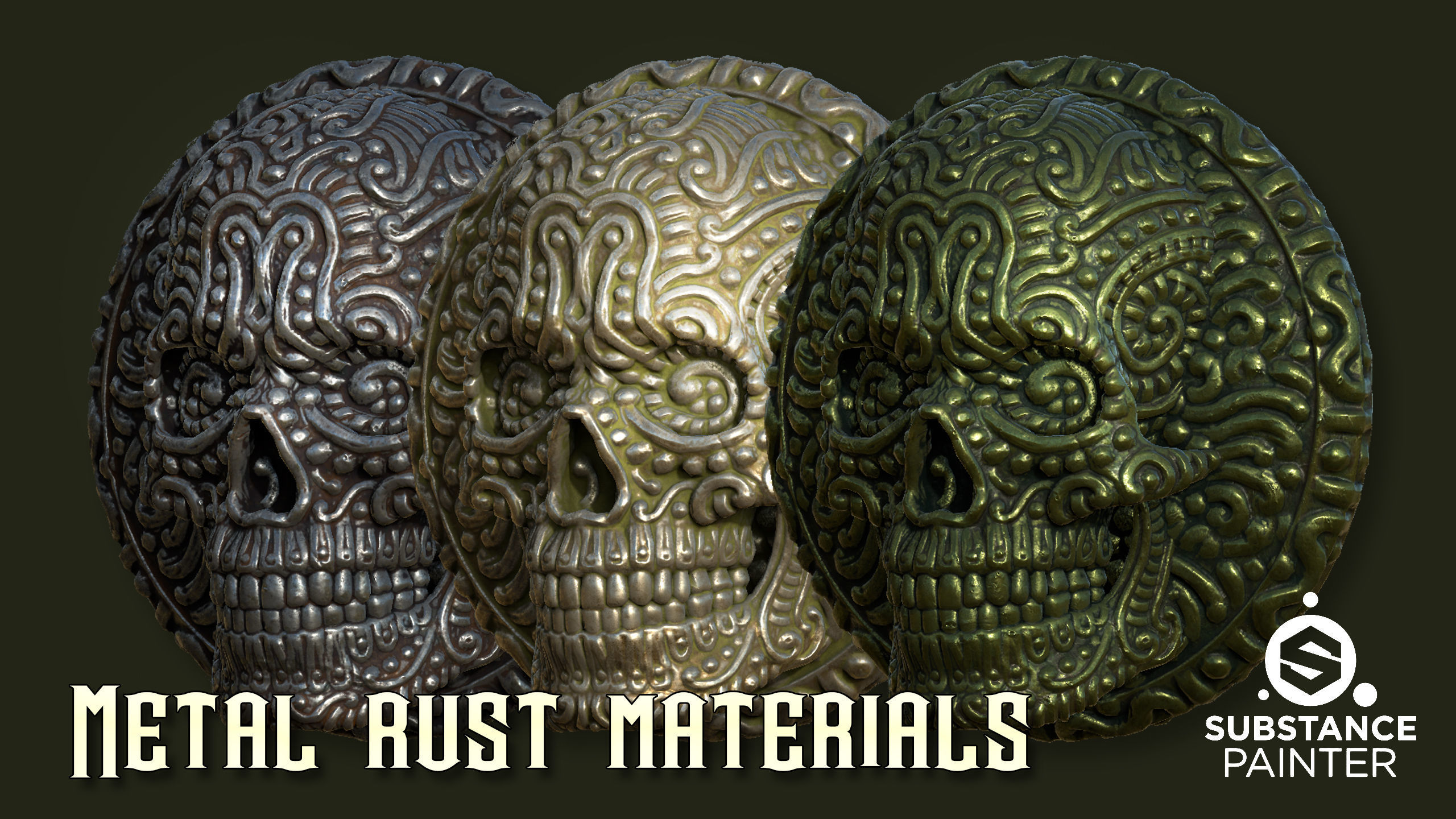 Metal rust materials Texture | CGTrader