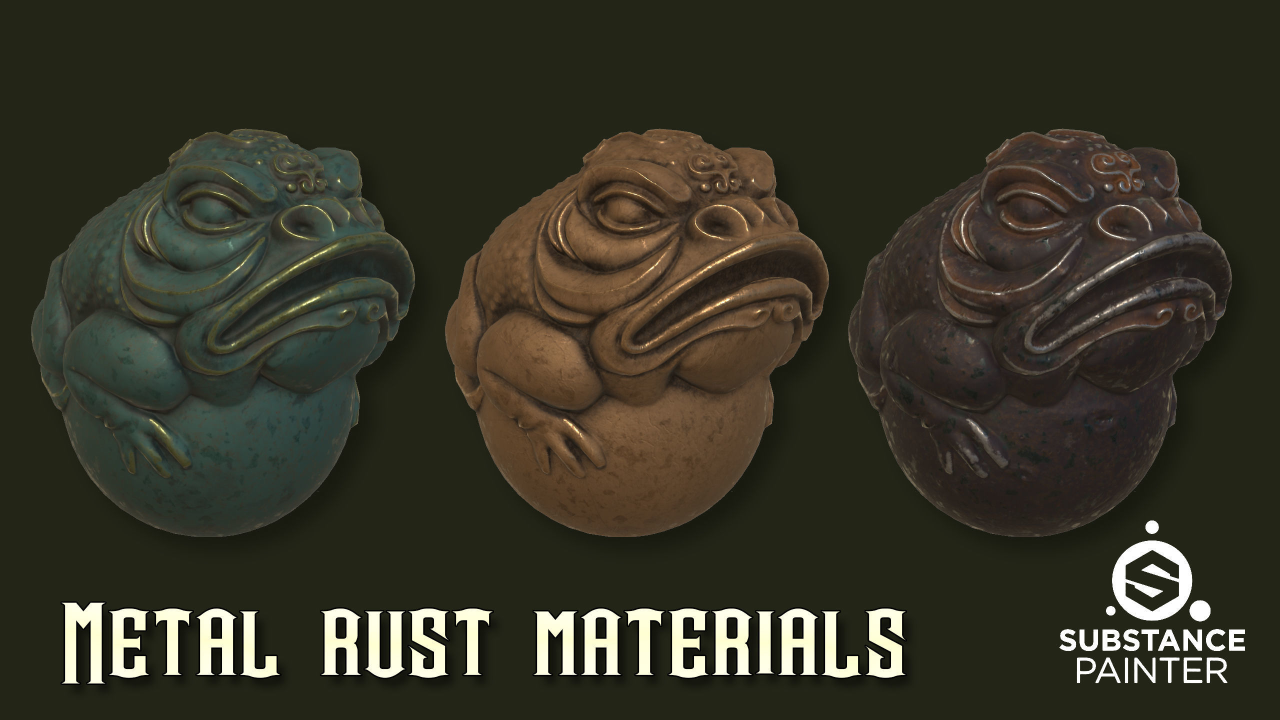 Metal rust materials Texture | CGTrader