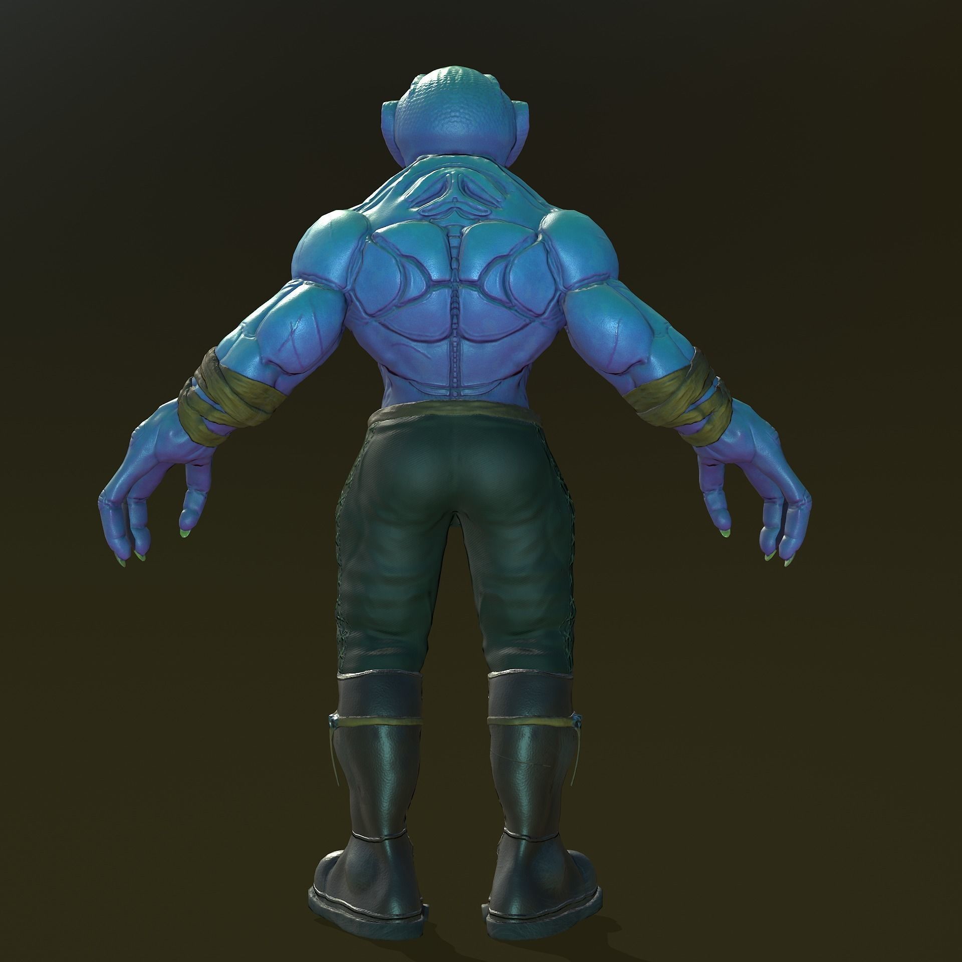 3D model Ahaga VR / AR / low-poly | CGTrader