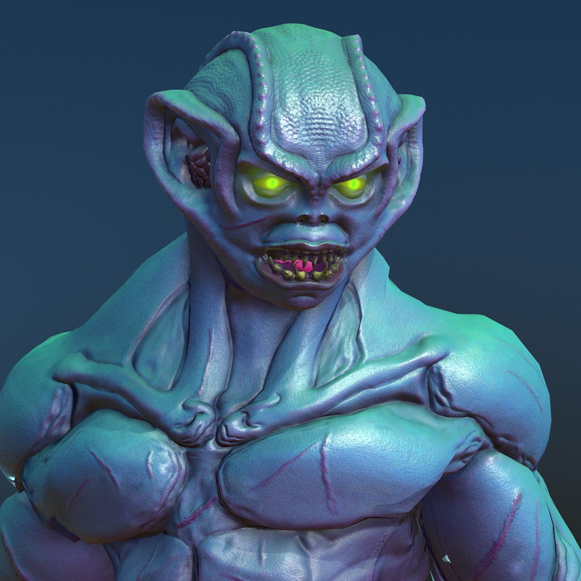 3D model Ahaga VR / AR / low-poly | CGTrader