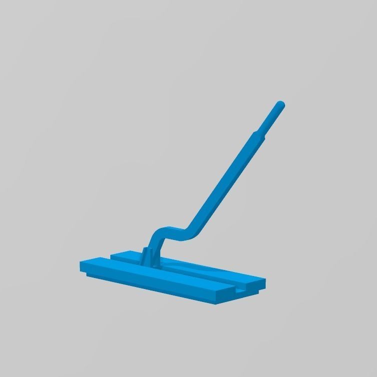 MANUAL POINT LEVER 7MM SCALE O GAUGE MODEL RAILWAY BUILDING 3D model 3D ...