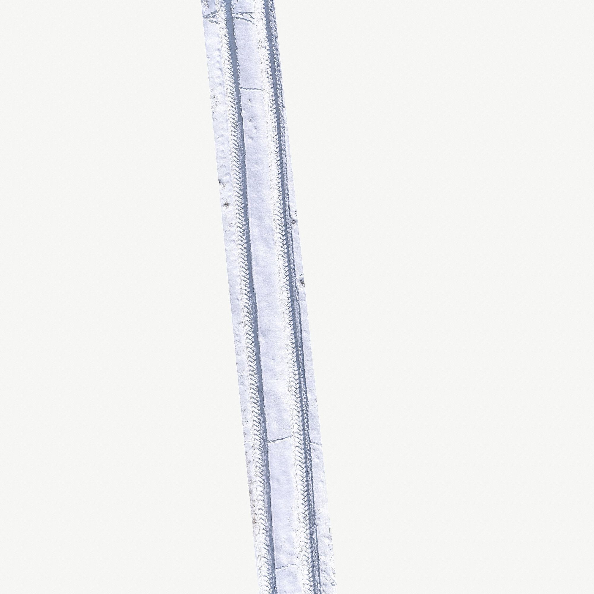 3D model Trail in the snow VR / AR / low-poly | CGTrader