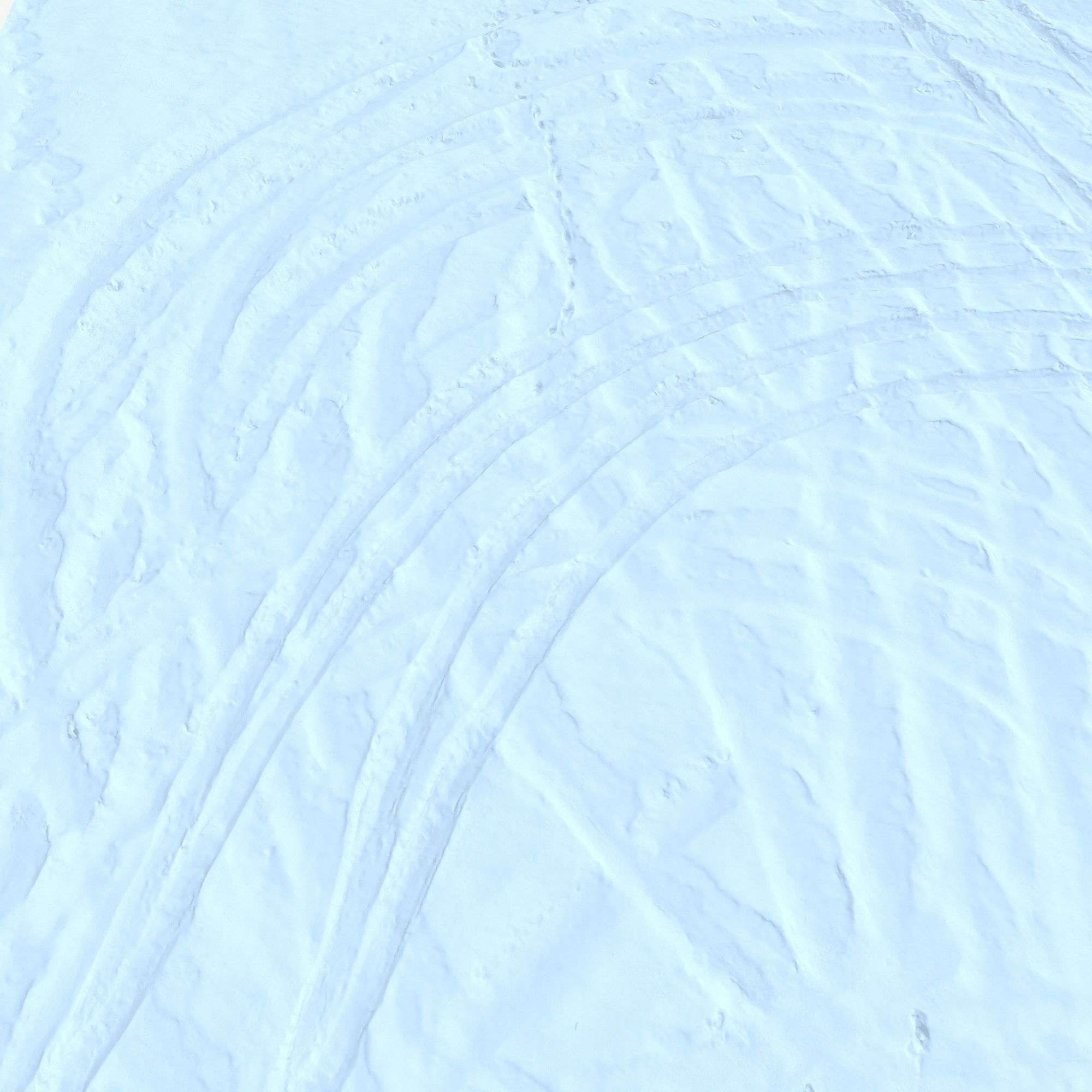 Texture Trail in the snow Low-poly 3D model VR / AR / low-poly | CGTrader