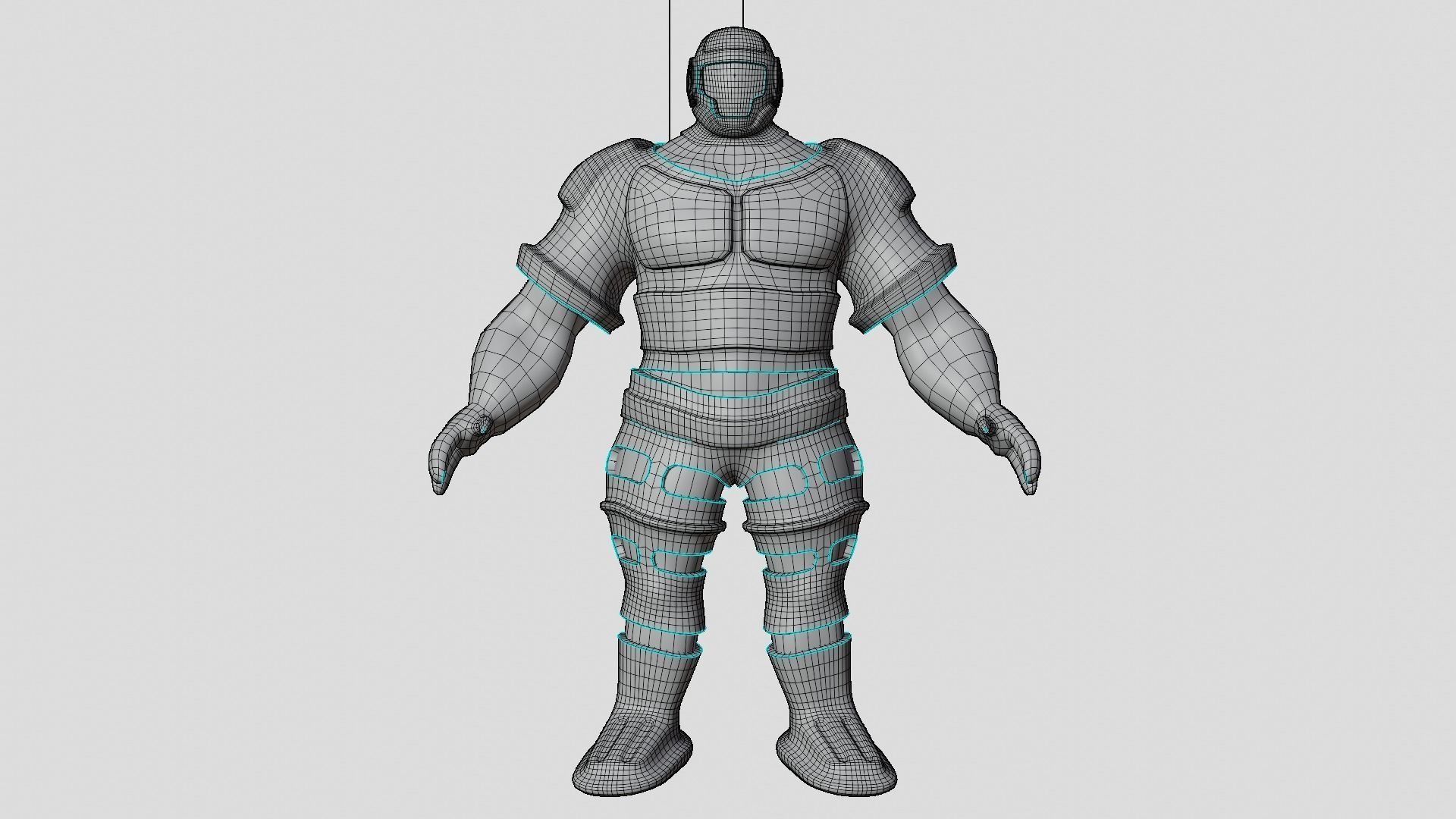3D model Robot Ogre - Midpoly VR / AR / low-poly | CGTrader
