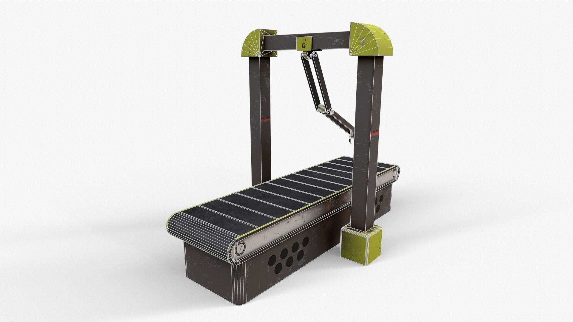 3D model Production Line VR / AR / low-poly | CGTrader