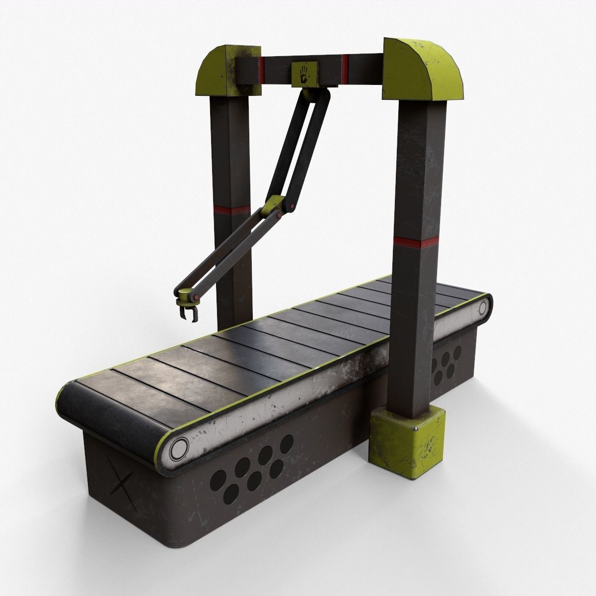 3D model Production Line VR / AR / low-poly | CGTrader