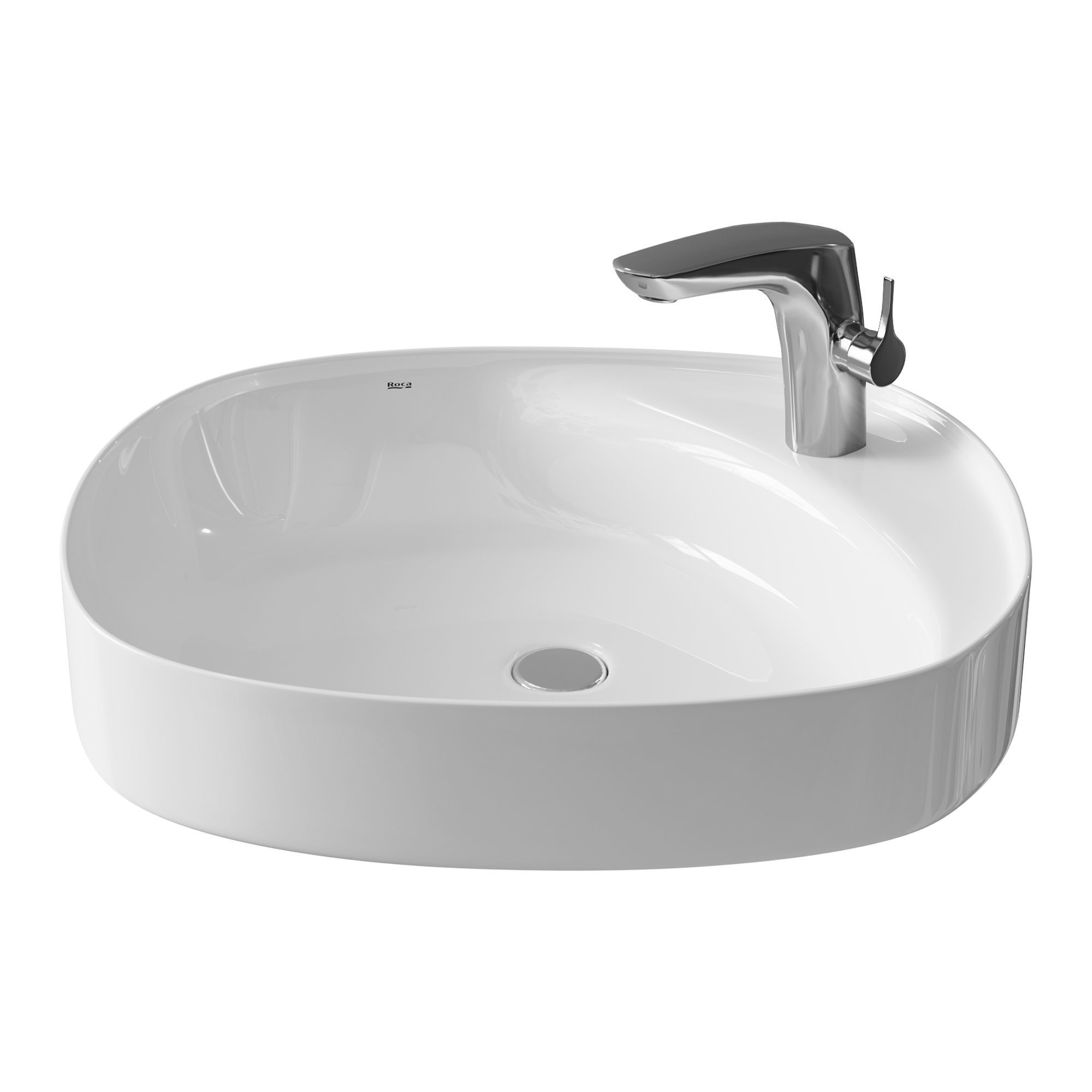 Overhead ceramic sink 3D model | CGTrader