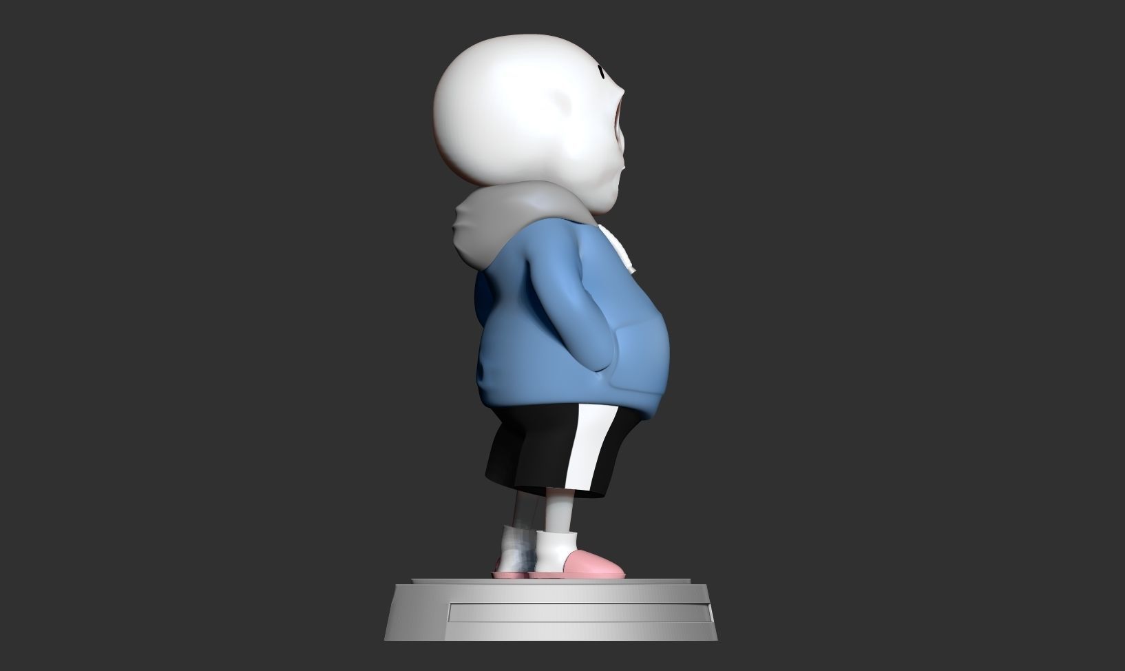 Sans - Undertale Fanart 3D model 3D printable | CGTrader