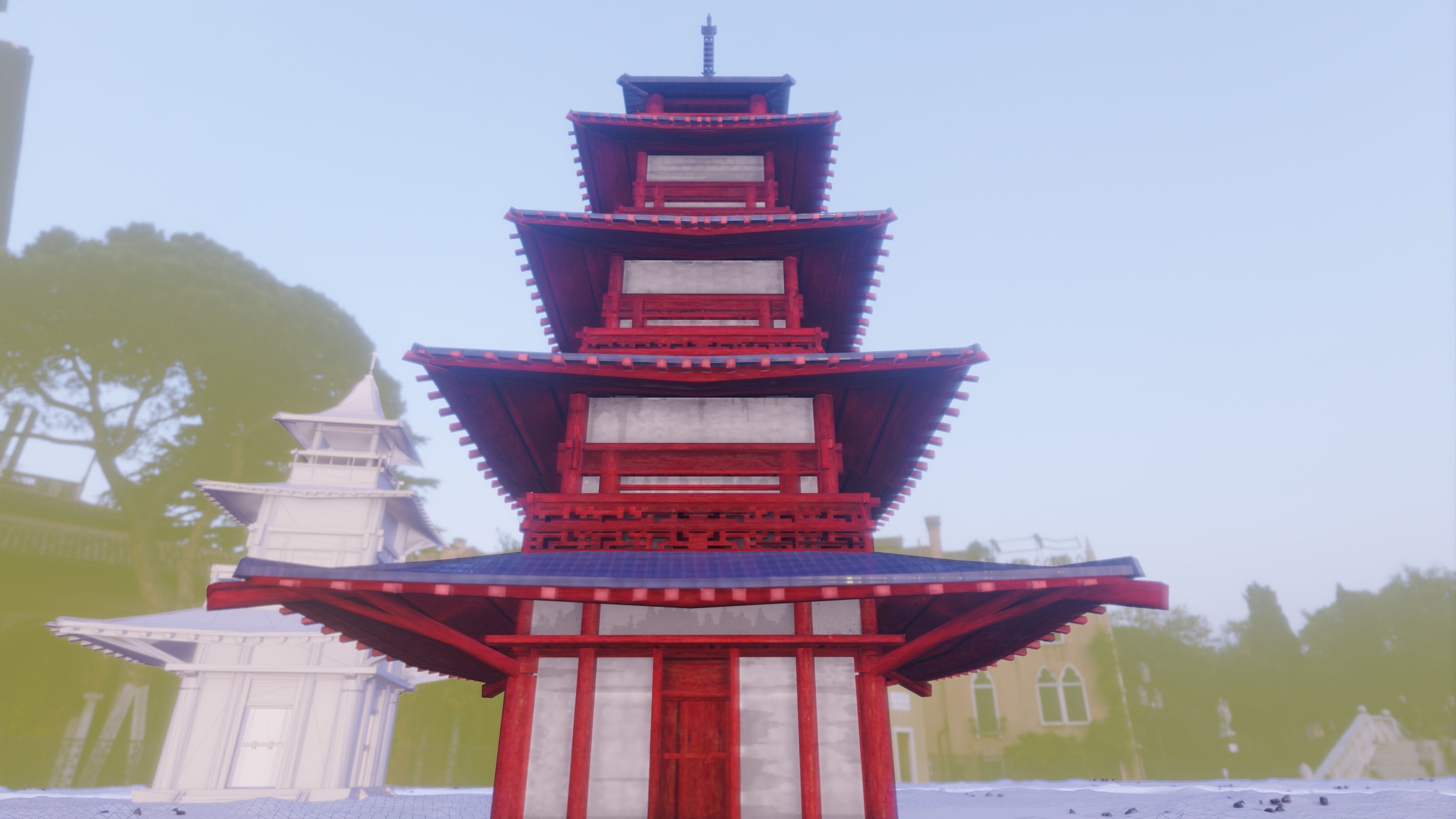 3D model japan temple VR / AR / low-poly | CGTrader