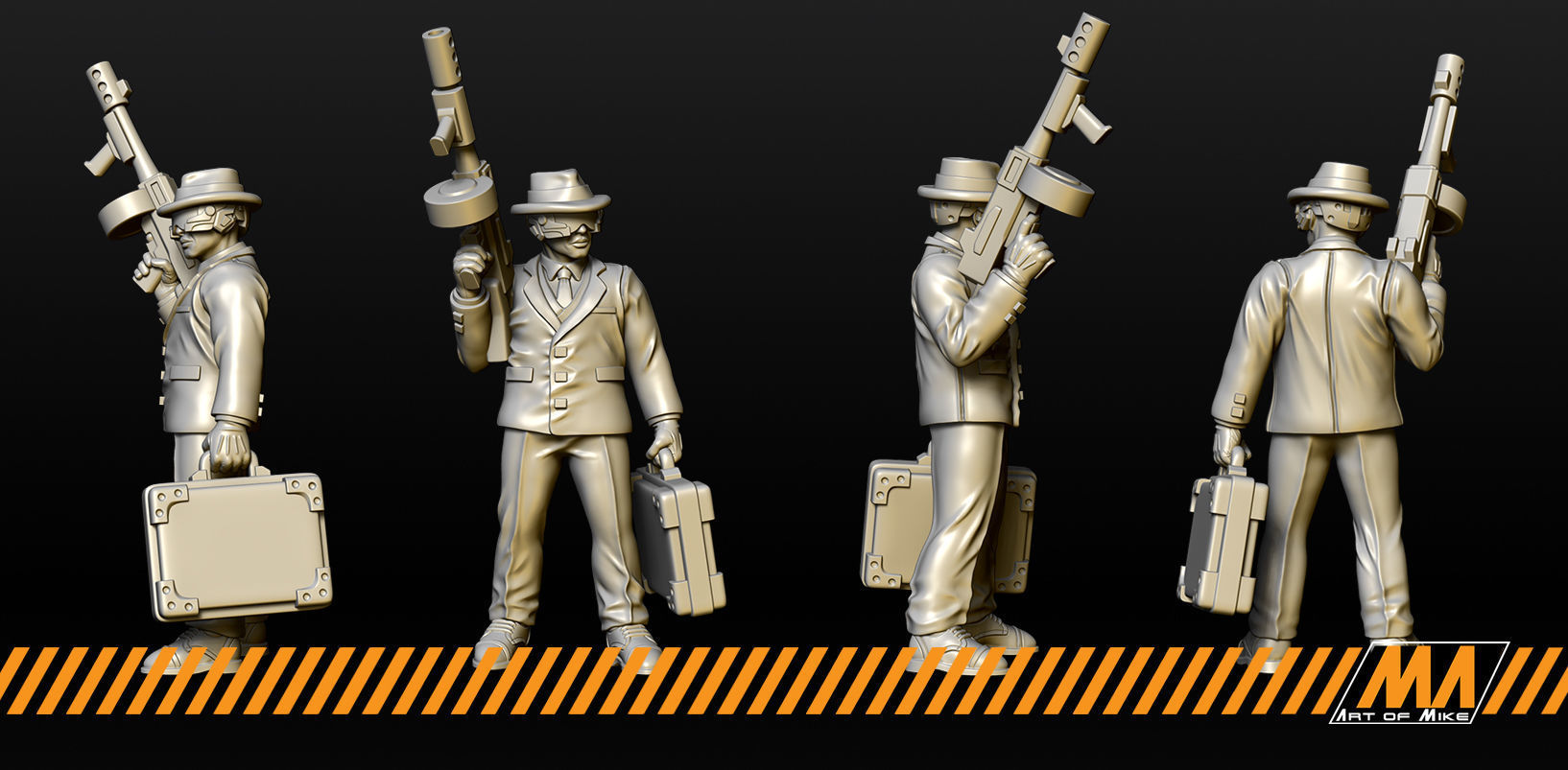 Mafioso 3D model 3D printable | CGTrader