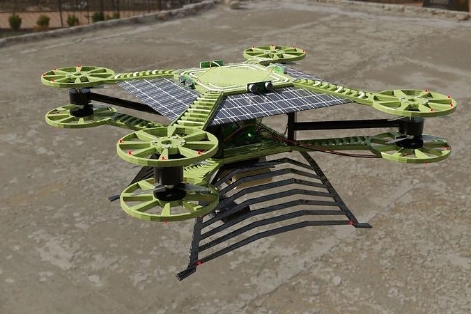 real scale Drone free 3D model | CGTrader