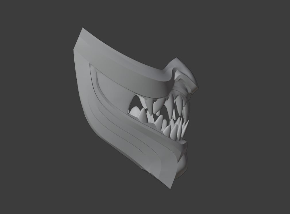 Scorpionmask from Mortal Kombat 11 - Godai Master 3D model 3D printable ...