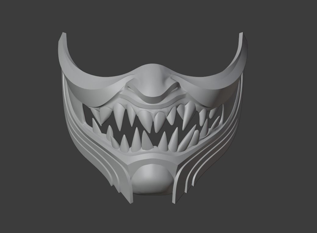 Scorpionmask from Mortal Kombat 11 - Godai Master 3D model 3D printable ...