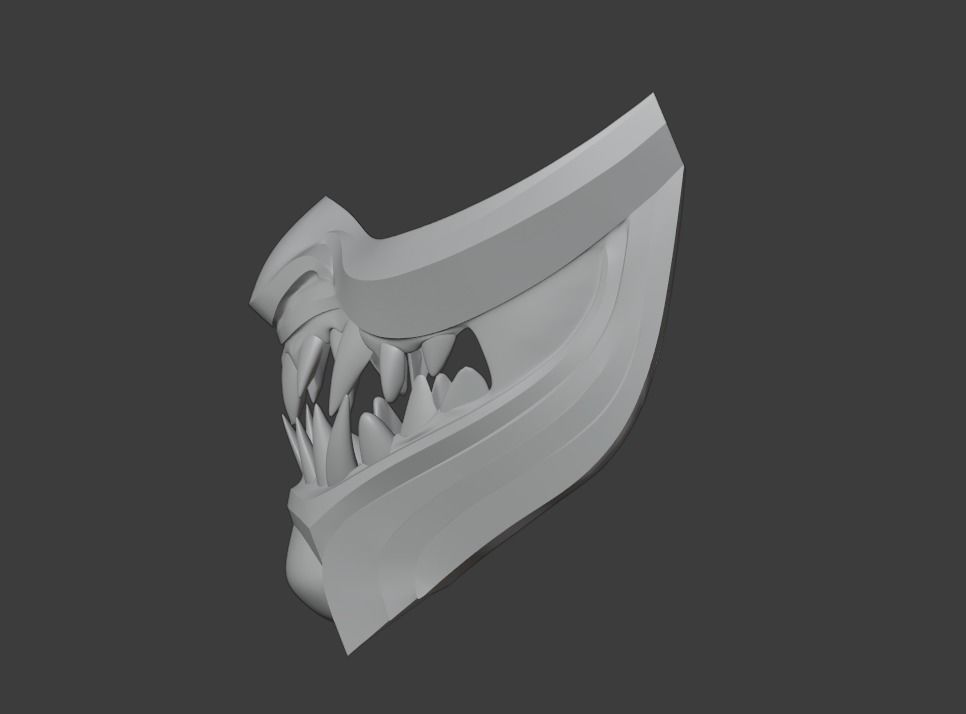 Scorpionmask from Mortal Kombat 11 - Godai Master 3D model 3D printable ...