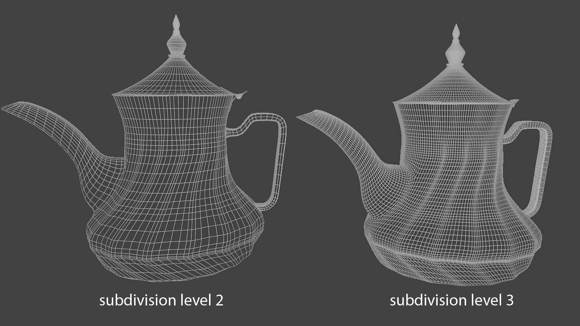 Moroccan Teapot - Berrad 3D model | CGTrader