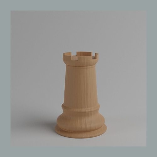 Chess Rook 3D model | CGTrader