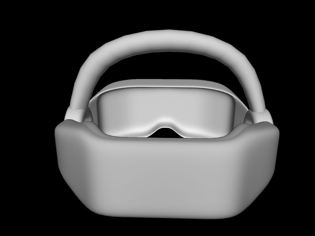 Futuristic VR glasses 3D model 3D printable | CGTrader