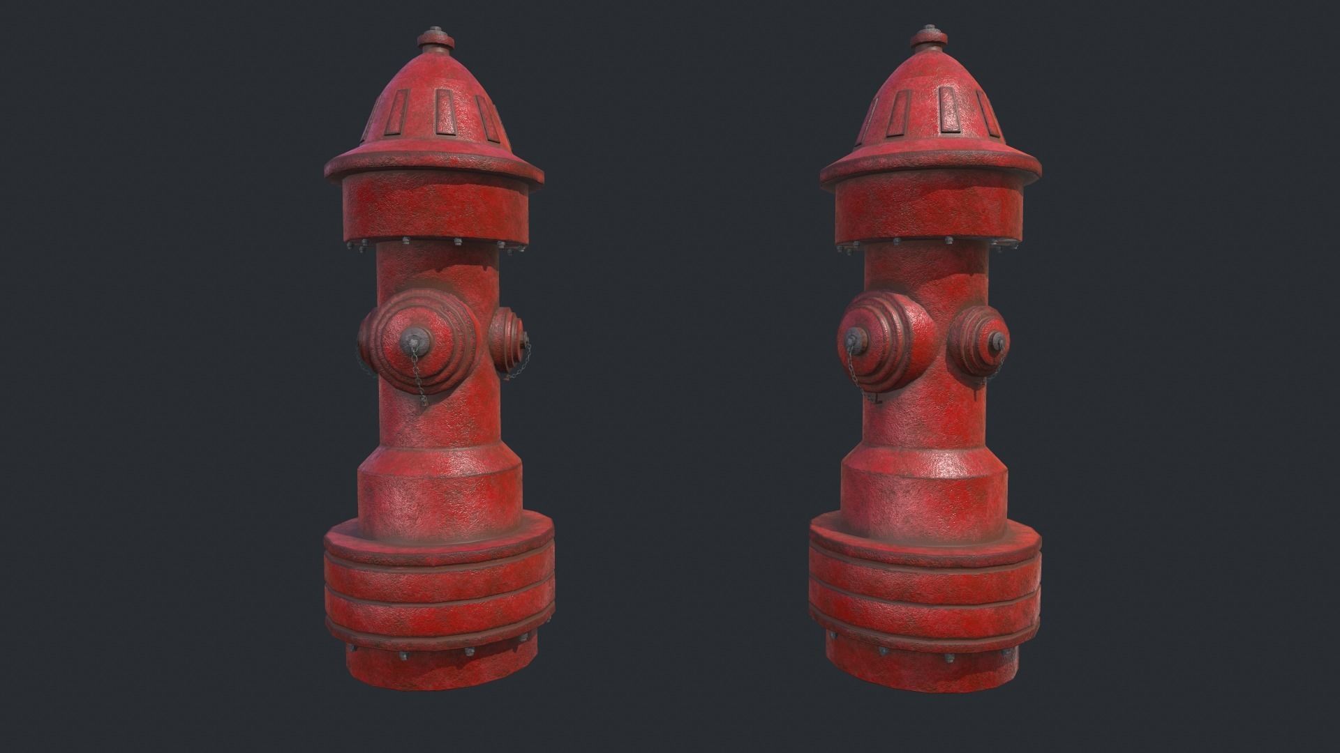 3D model Fire Hydrant 3D prop VR / AR / low-poly | CGTrader