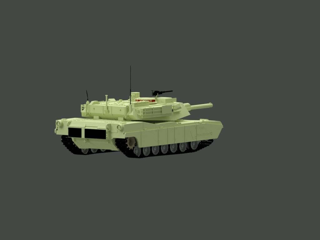 M1 Abrams 3D model | CGTrader