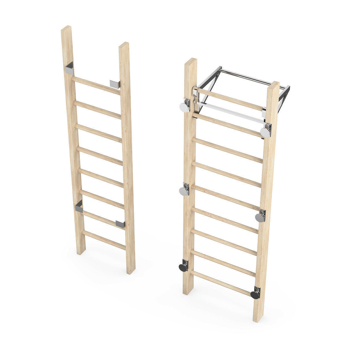 Swedish ladder 3D model | CGTrader
