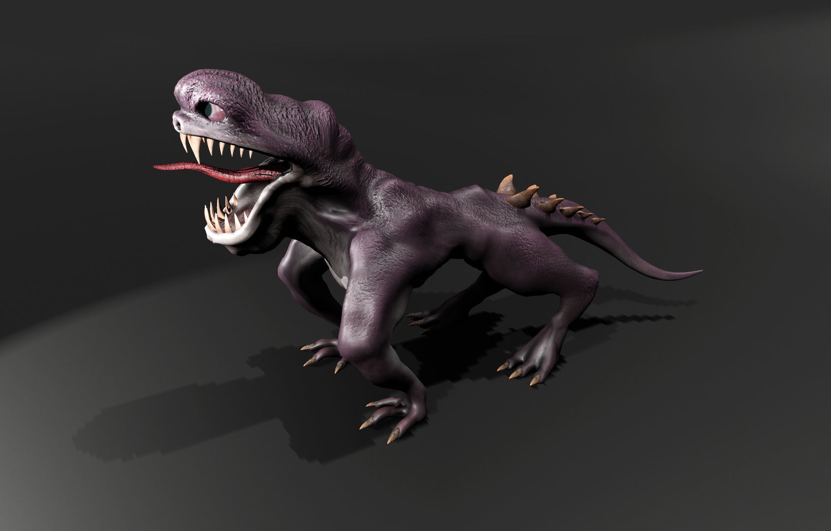3D model Angry Bite VR / AR / low-poly | CGTrader