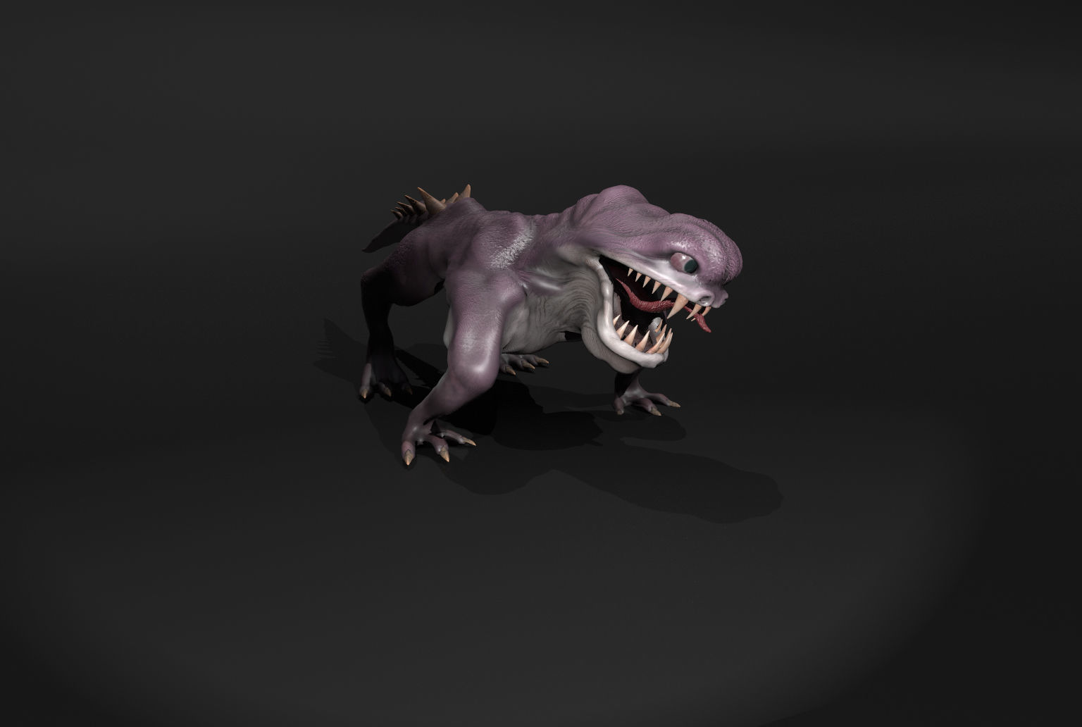 3D model Angry Bite VR / AR / low-poly | CGTrader