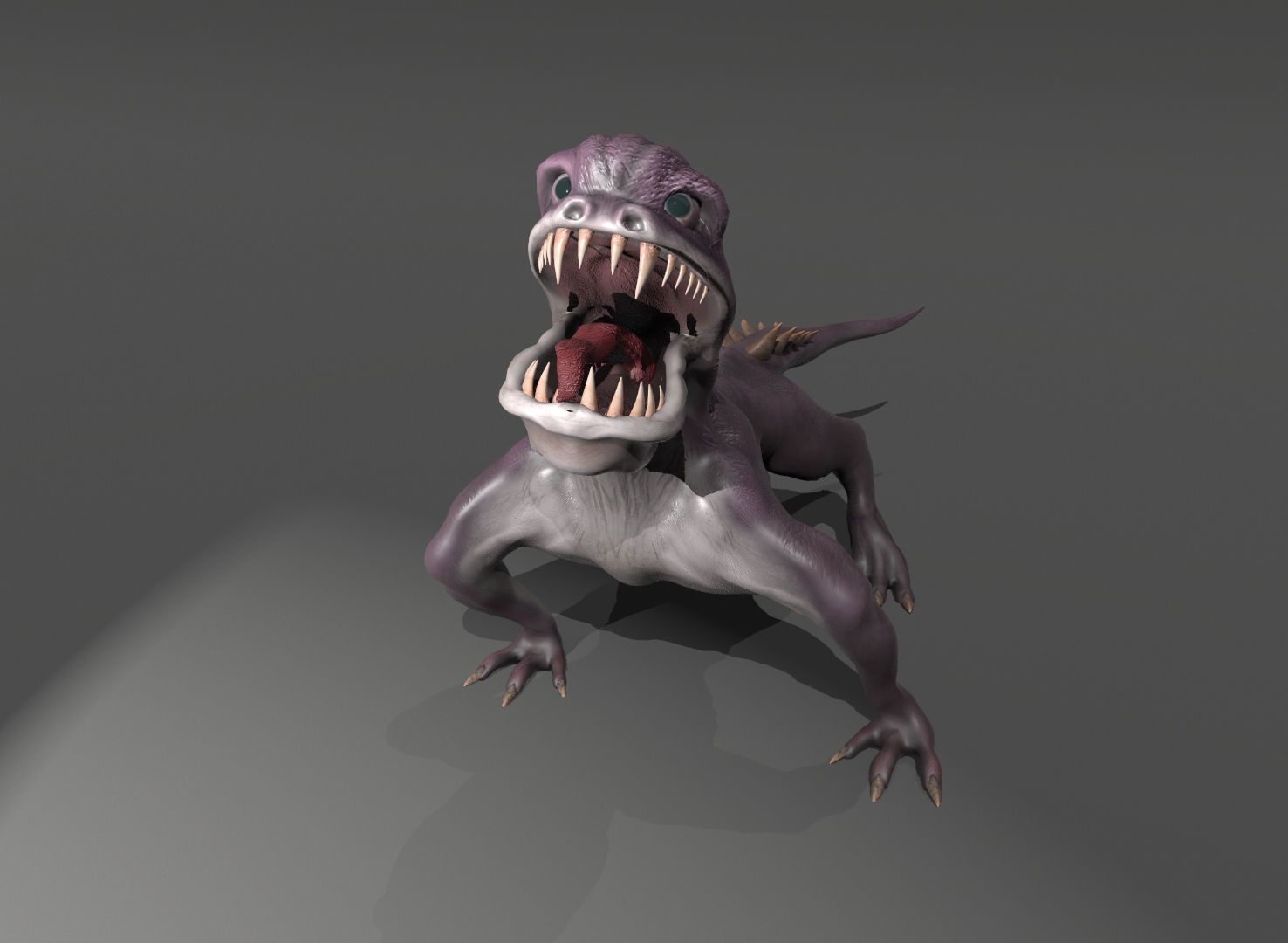 3D model Angry Bite VR / AR / low-poly | CGTrader