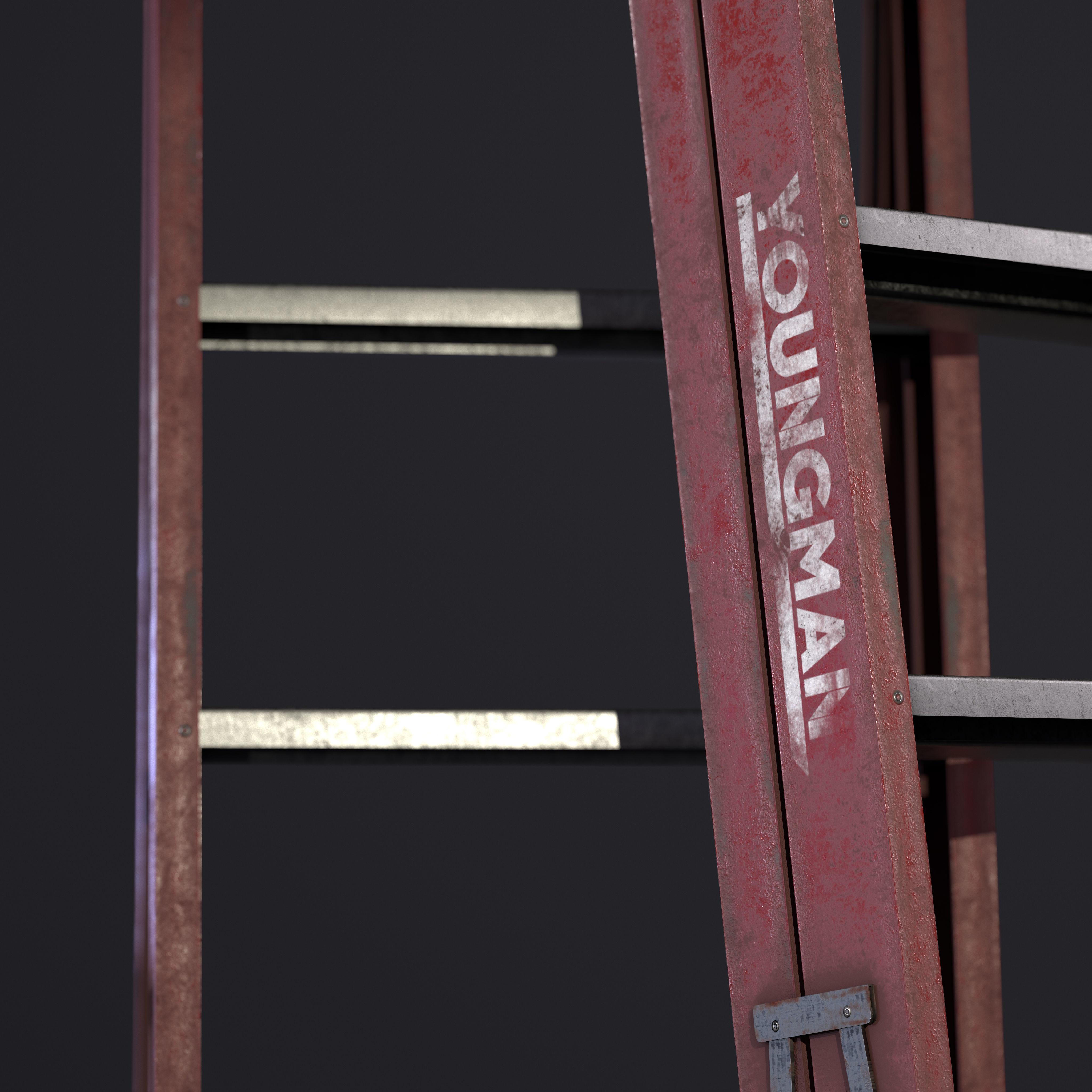 3D model Step ladder VR / AR / low-poly | CGTrader